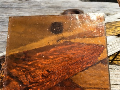 10 Honey Gold Stained Glass Reclaimed Church Window Diamond Panes, Art Glass J, | eBay