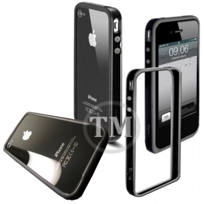 High Quality TPU Bumper GEL Rubber RIM & Hard Back Full Front & Back ...