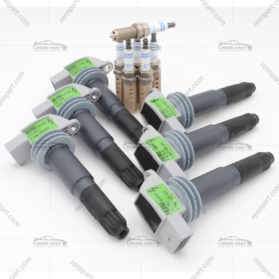 Porsche Ignition Coil + Spark Plug Set 981 991 Carrera Boxster Cayman ...