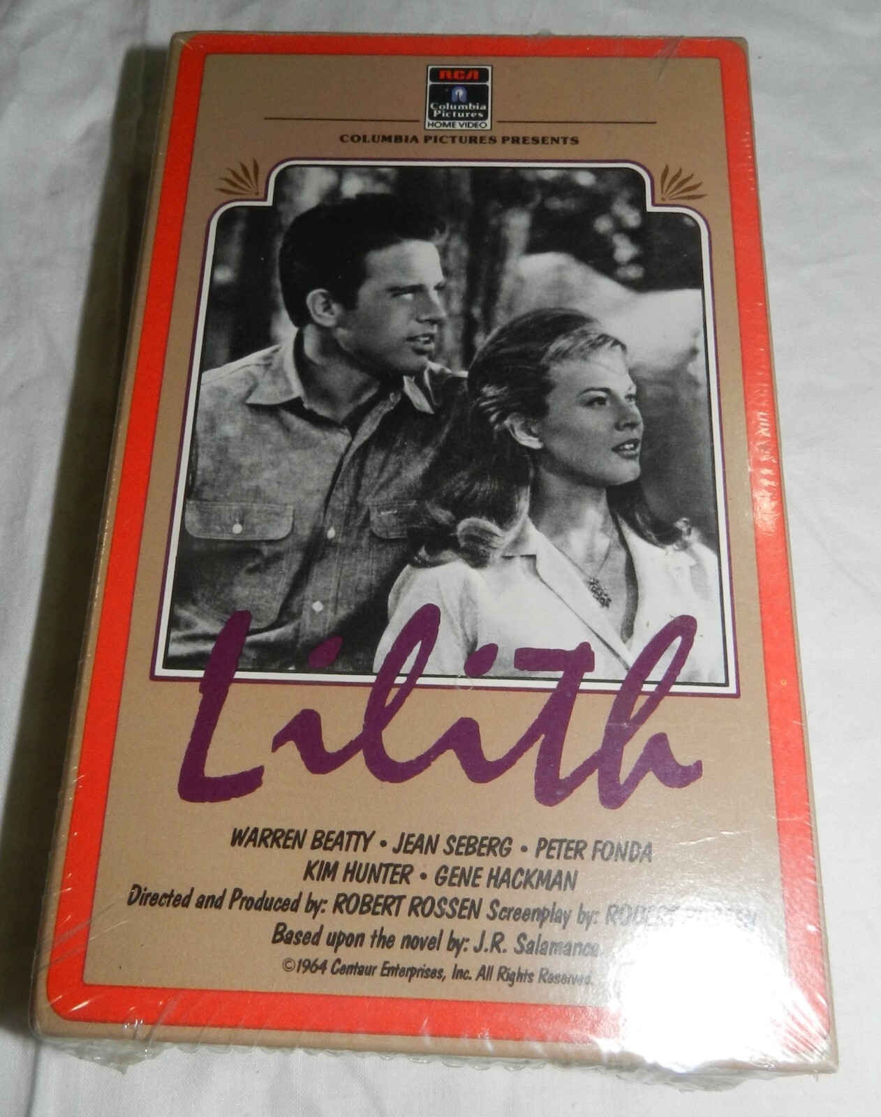 Factory Sealed Beta VCR Tape of Lilith - 1964 - Warren Beatty, Jean ...