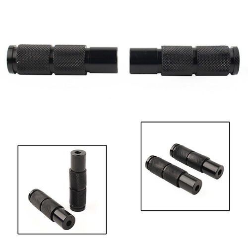 Pair Universal Motorcycle Racing Bike Foot Pegs Footpegs Rear Set ...