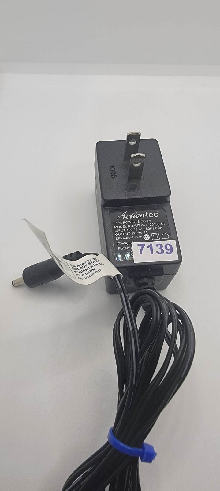 Actiontec Power Supply 12V Model: MT12-Y120100-A1 | eBay