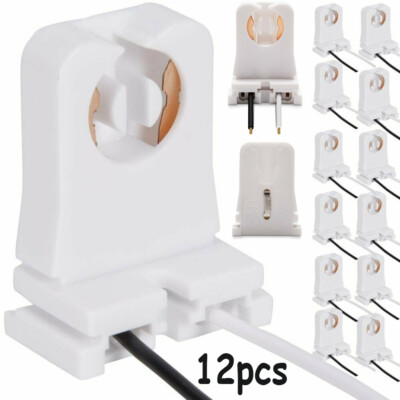 Non Shunted Turn Type T8 Lamp Holder Socket Tombstone for LED ...