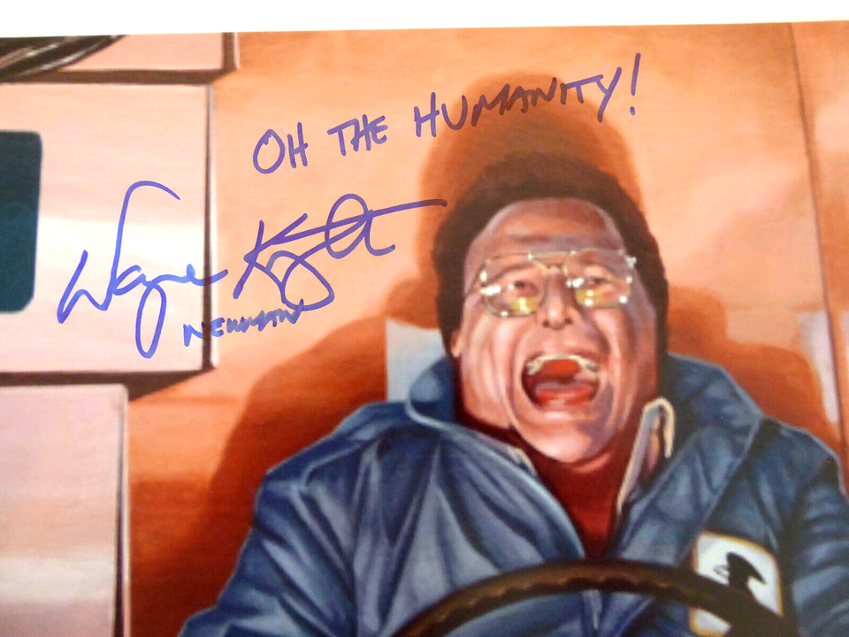 Wayne Knight Signed 12x18 Photo Auto, Seinfeld, Newman, Oh The Humanity ...
