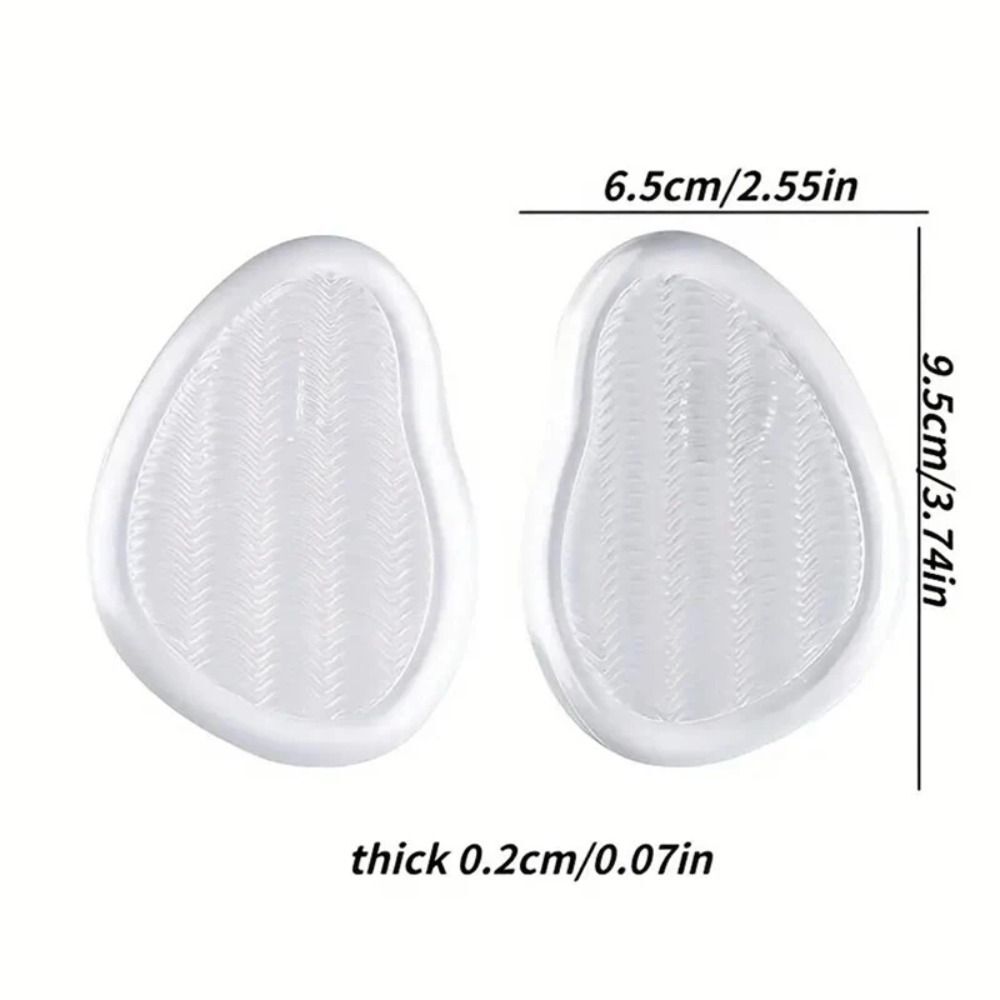Reduces Friction Pain High Heel Shoe Insole Invisible Foot Care Pads ...