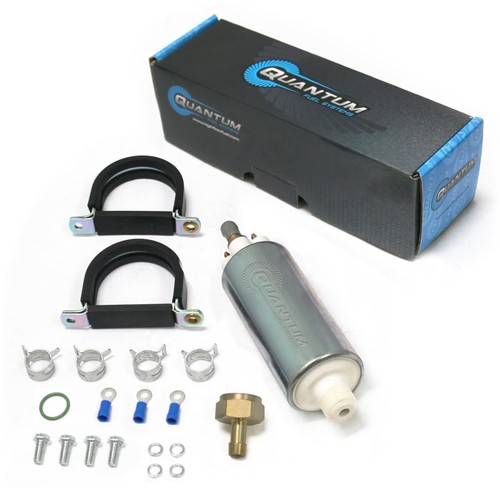 QFS Universal Inline/External Performance 160LPH Fuel Pump E8445 E8248 ...
