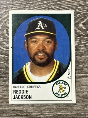 1988 Panini MLB Baseball Sticker Reggie Jackson #175 Oakland A’s | eBay