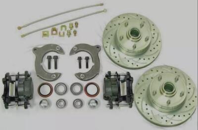 Complete 11" Disc Brake Rotors Kit for Mustang II Ford 5 x 4 1/2 Bolt ...