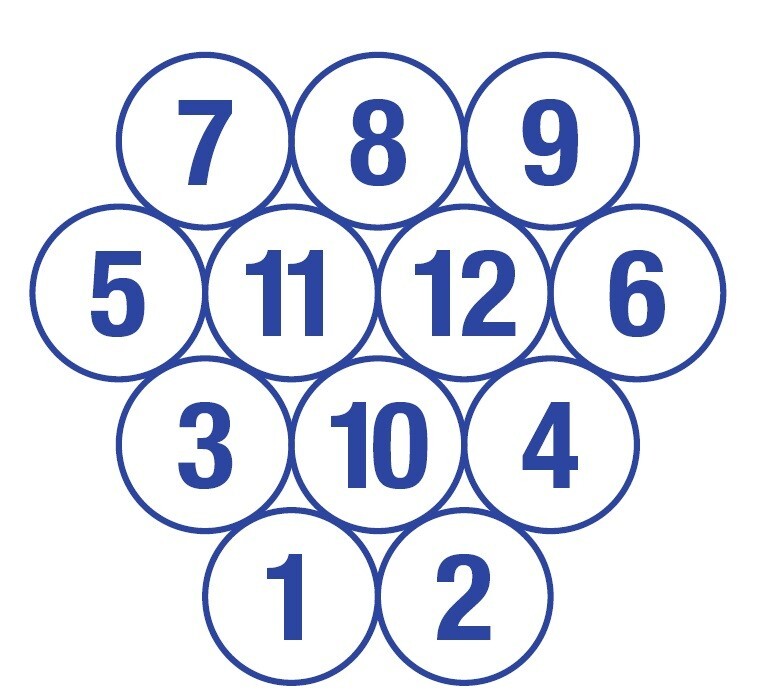 New Number Toss Set Regent Official Wooden Set includes wooden carry ...