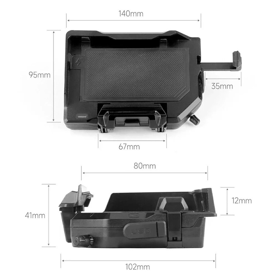 For BMW R1300GS R 1300 GS Wireless Charge GPS Mobile Phone Navigation ...