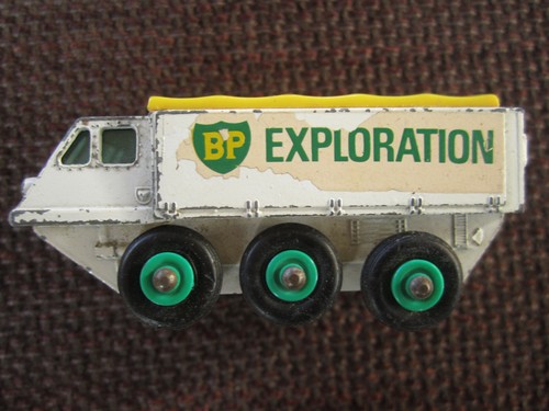 MATCHBOX TOYS - BP EXPLORATION TRUCK-ALVIS STALWART VERY RARE ...