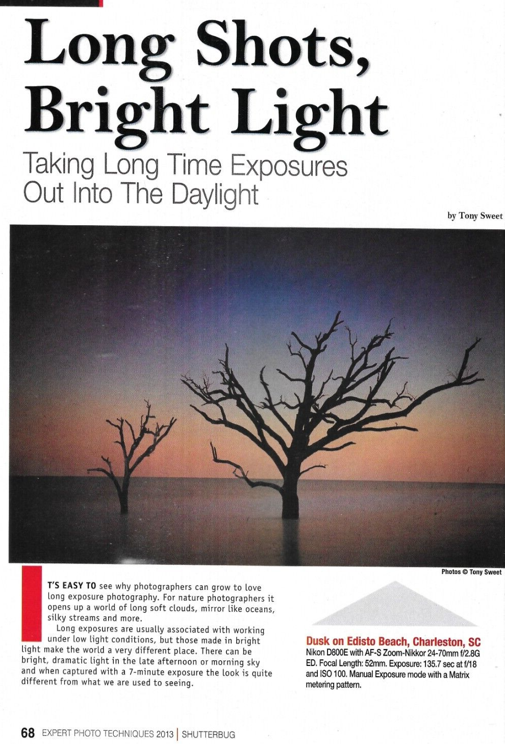 Expert Photo Techniques Magazine How-To Guide Exposure Lighting ...