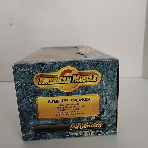 Plymouth Prowler 1/18 ERTL American Muscle Collector's Edition Open Box ...