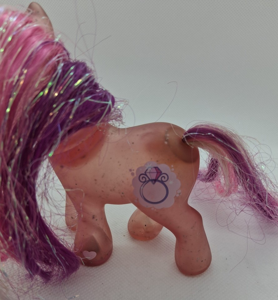 My Little Pony G3 Glitterbelle Green Eyes Ring Jewel Translucent ...
