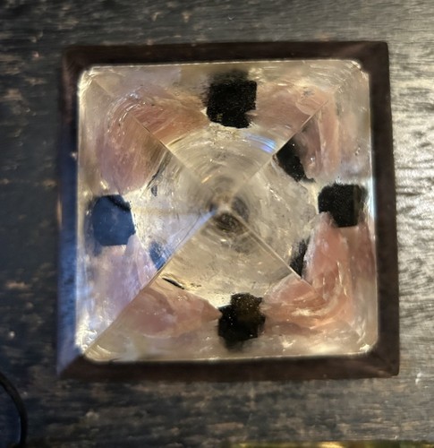 Artisan Orgone Pyramid & Necklace Set - Lite The Light By Michelle Hood ...
