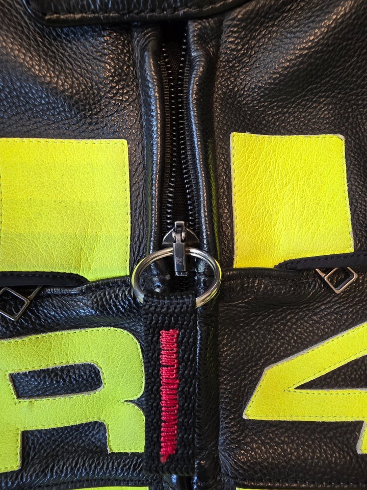 LIMITED DAINESE VALENTINO ROSSI VR46 LEATHER JACKET | eBay