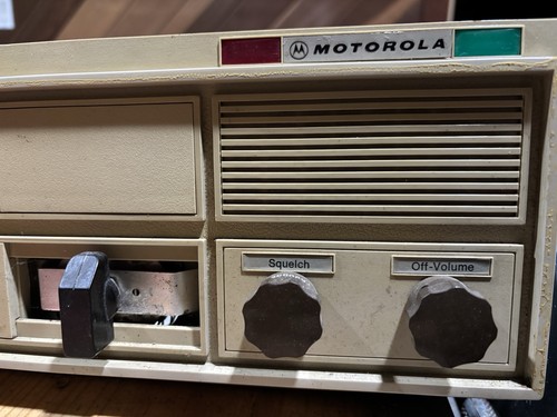 Motorola VHF Base Station Commercial FM Transmitter Receiver model ...