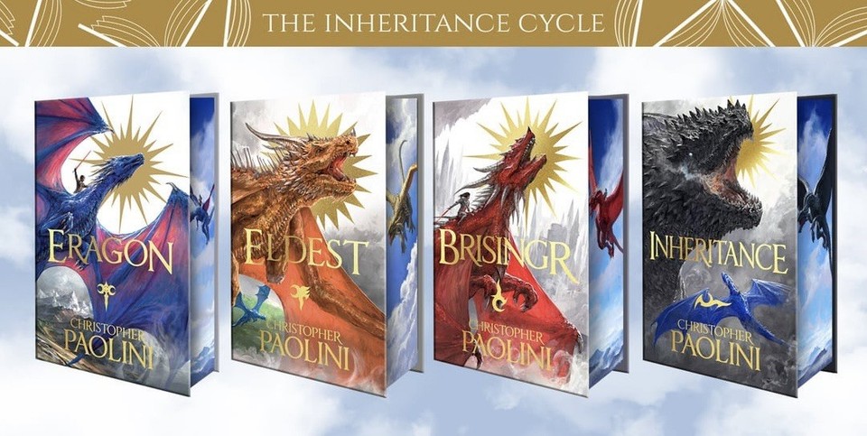 The Broken Binding The Inheritance Cycle Complete Eragon Set Signed | eBay