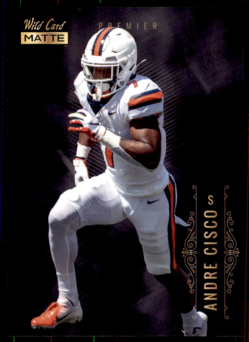Andre Cisco 2021 Wild Card Matte Black Rookie Premier Card RC #MBC-48 ...