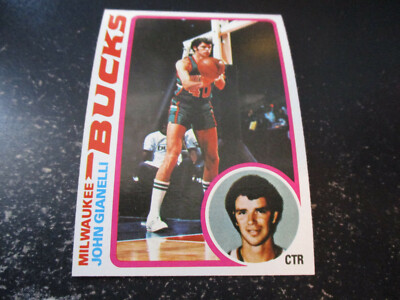 john gianelli (milwaukee bucks -center) 1978/79 TOPPS card#101 nr/mint ...