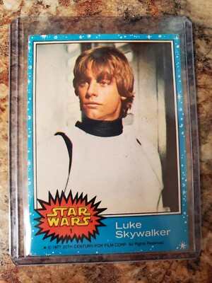 1977 topps luke skywalker card | eBay