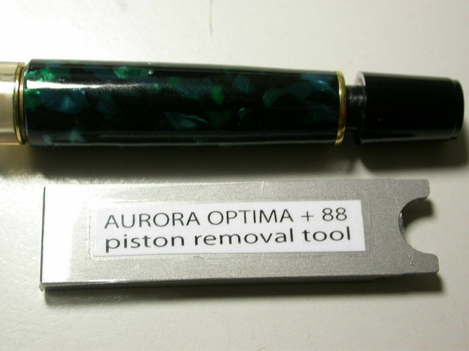 AURORA MODERN OPTIMA + 88 PISTON REMOVAL TOOL FOUNTAIN PEN RESTORE ...