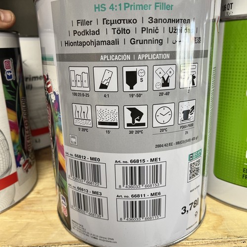 Roberlo® Multyfiller Express ME1 "3-IN-1" Urethane Primer (2K) DTM ...