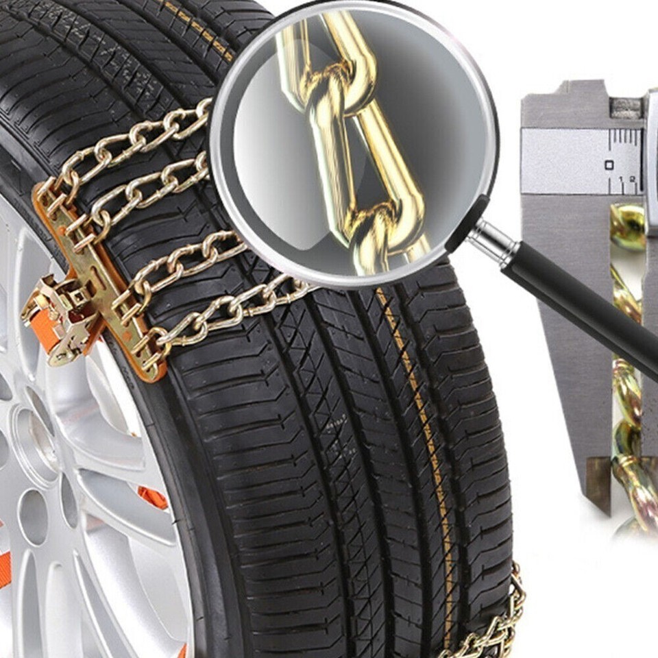 Universal Car Wheel Tire Snow Anti-skid Chains for Truck SUV Winter Ice ...