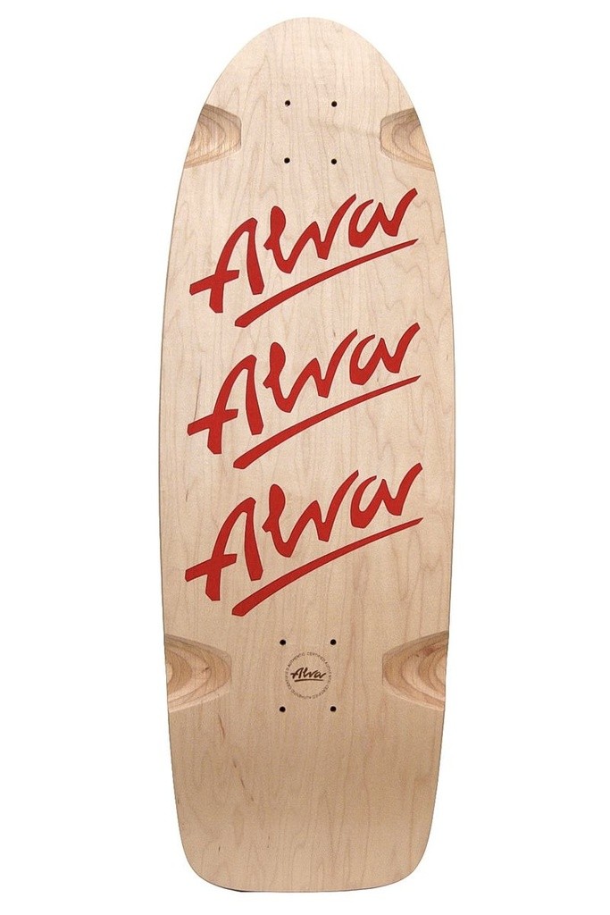 Tony Alva Tri-Logo Pig Red 10 x 30 Old School Skateboard Deck | eBay