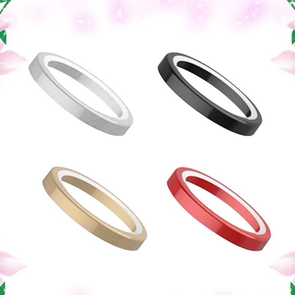 4 Pcs Metal Camera Lens Protector Mobile Phone Screen Protectors | eBay ...