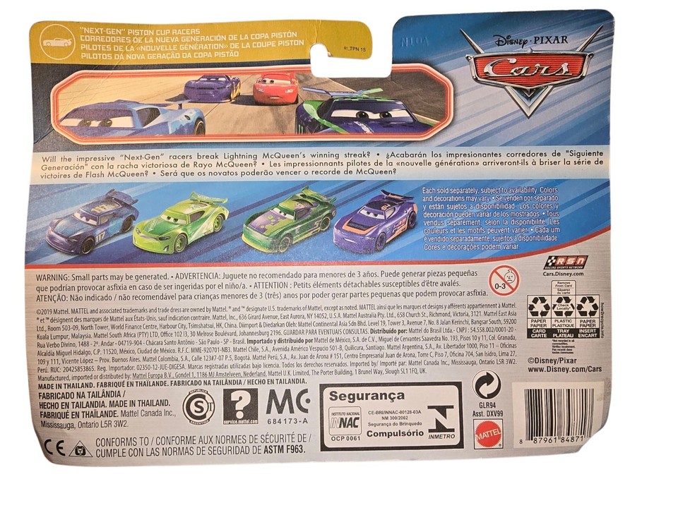 DISNEY PIXAR CARS 3 SET HERB CURBLE & MICHAEL ROTOR NEW | eBay