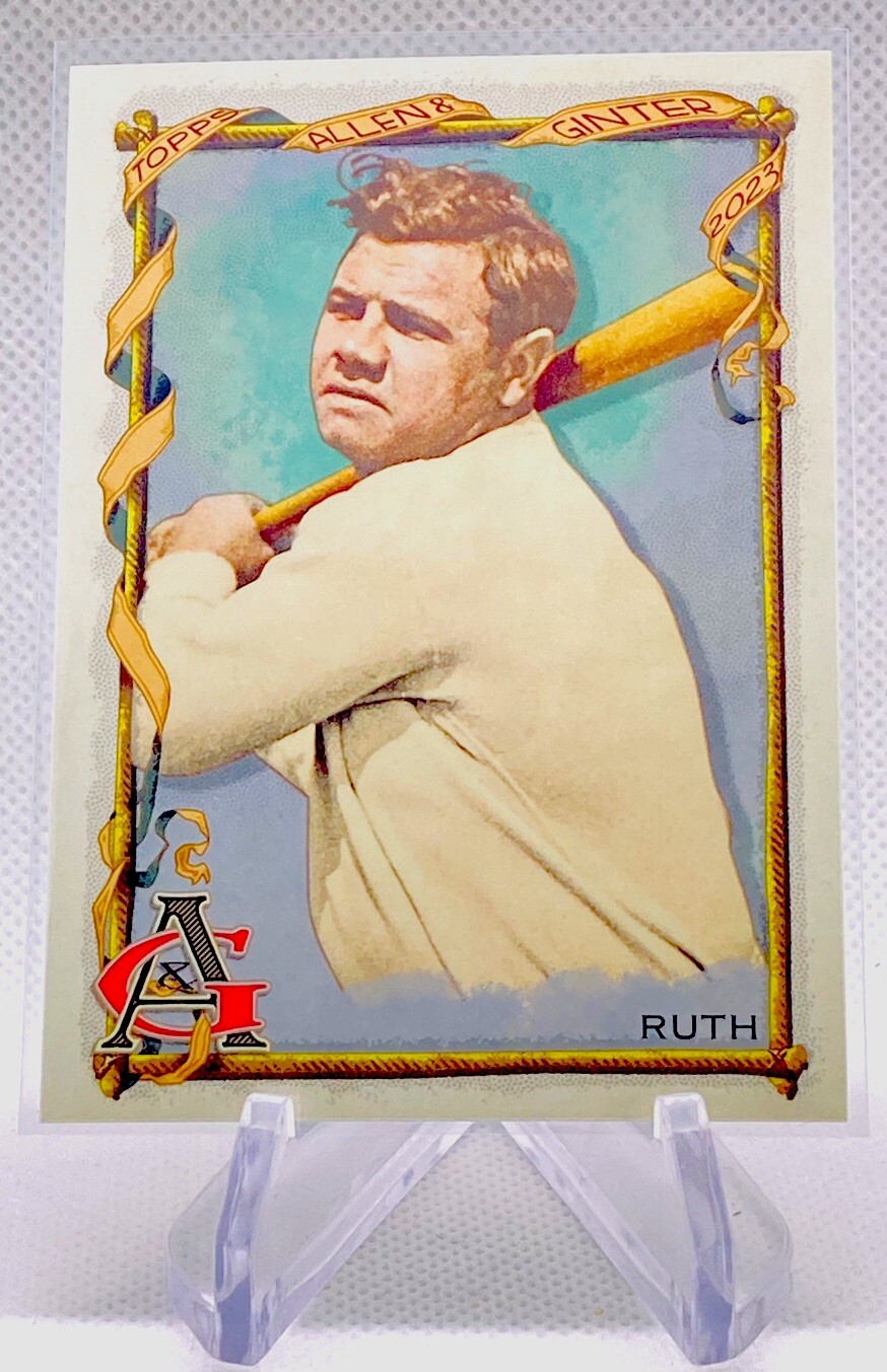 2023 Topps Allen & Ginter Babe Ruth #85 - Yankees | eBay