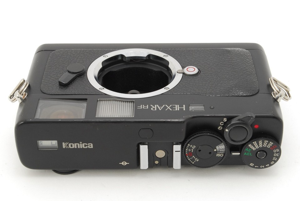 【EXC+++++】Konica Hexar RF Black Rangefinder 35mm Film Camera Leica M ...