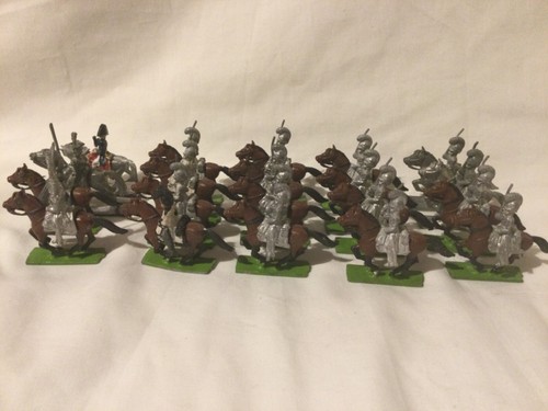 25mm metal Minifigs Napoleonic Austrian cuirassiers vintage wargames ...