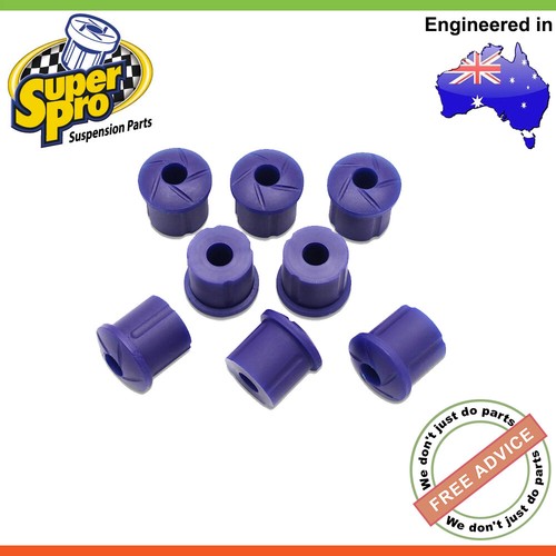 SUPERPRO Spring Rear Bush Kit All For FORD FALCON -XG Ute & Van ...