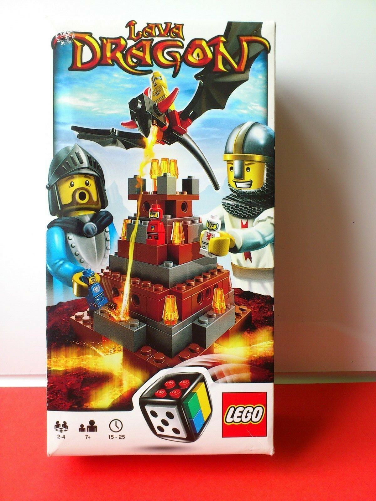 Lego no 3838 Lava Dragon.Pre-owned.100 % complete in box w ...