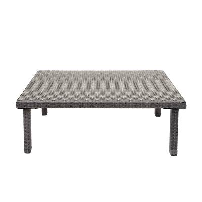 B-Ware Poly-Rattan Couchtisch MCW-G16, Gartentisch Gastronomie 80x50cm ...
