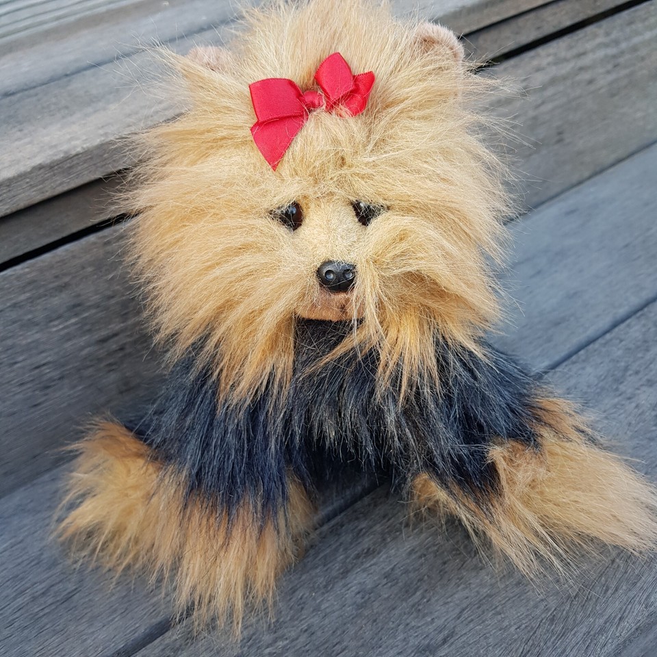 TY Yappy Yorkie Yorkshire Terrier Dog Retired Puppy Classic Plush ...