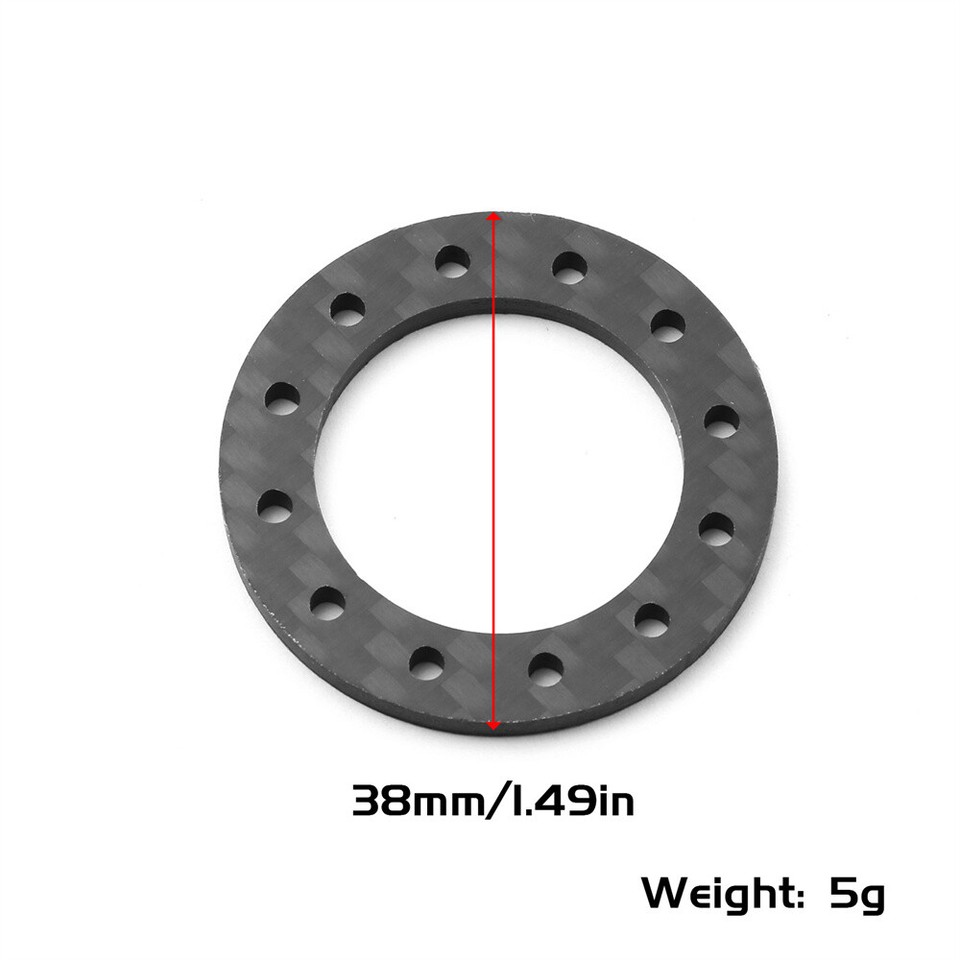Carbon Fiber Friction Plate Limited Slip Plate For TRAXXAS EREVO SUMMIT ...