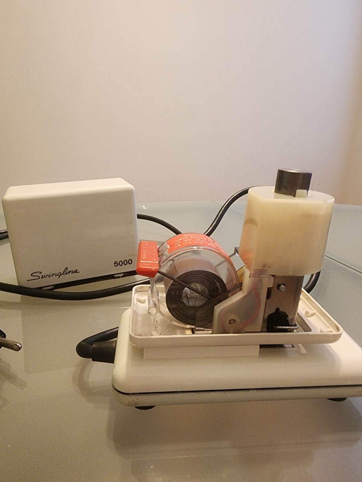 VTG Swingline 5000 Electric Automatic Stapler Machine White With ...