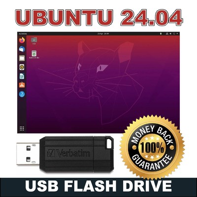 Ubuntu Linux 22.04 LTS 64 Bit Bootable 8GB USB Flash Drive | eBay
