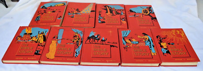 THE BIBLE STORY - Arthur S. Maxwell - Lot of 9 books - 1950's editions ...