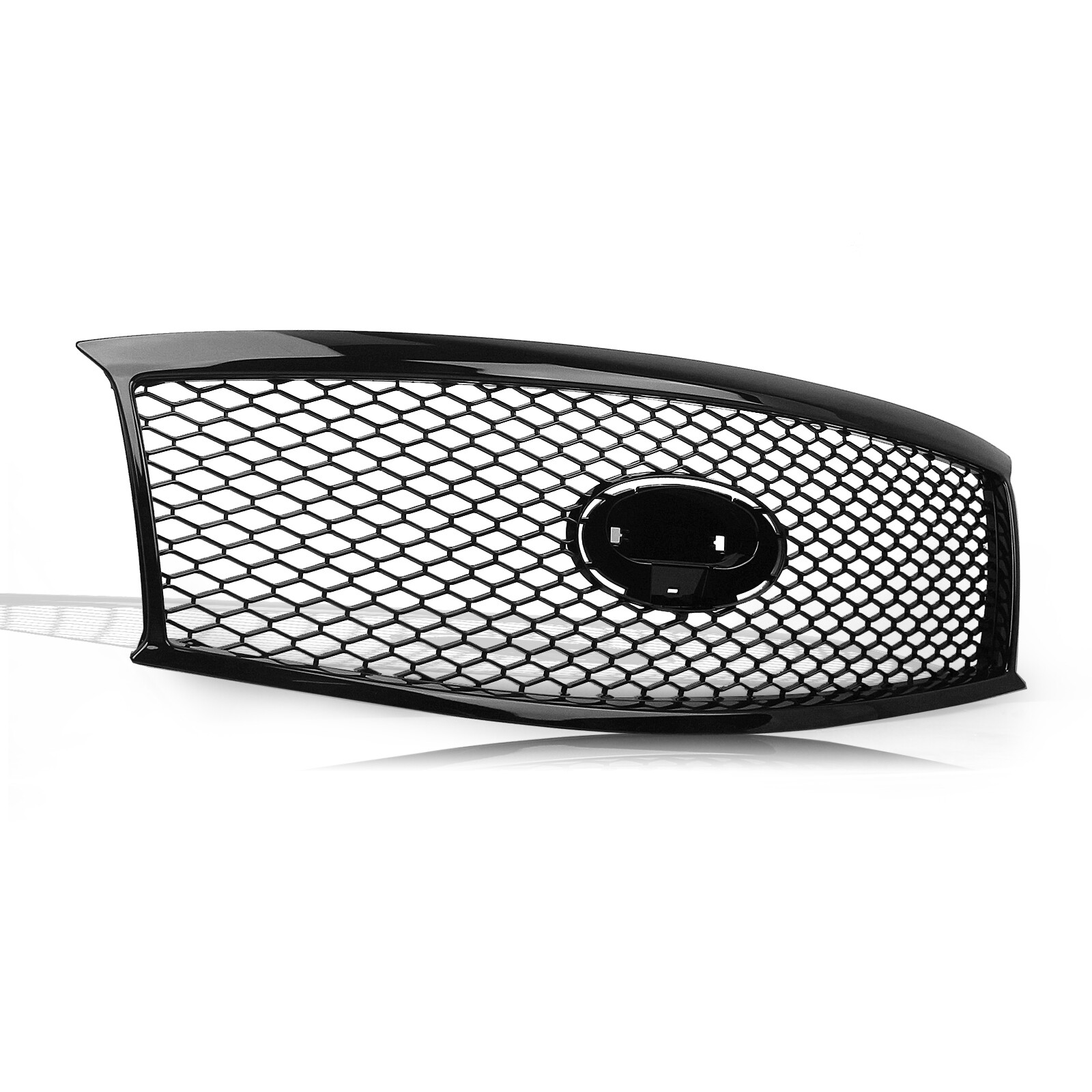 1PC Gloss Black Front Bumper Grill For Infiniti M37 M56 2011-2013 Q70 ...