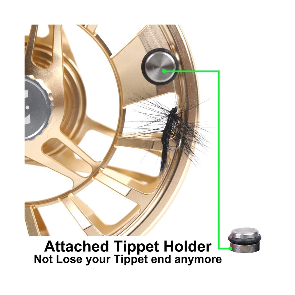 Maxcatch AVID PRO Fly Fishing Reel with CNC-machined Aluminum Body ...