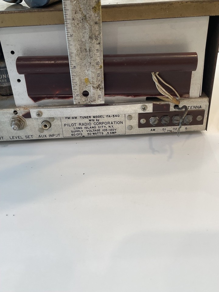 Pilot FA-540 Mono Tube Tuner | eBay