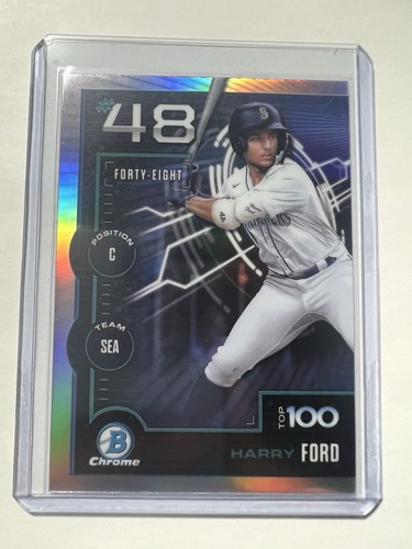 2025 BOWMAN CHROME BASEBALL TOP 100 HARRY FORD MARINERS | eBay