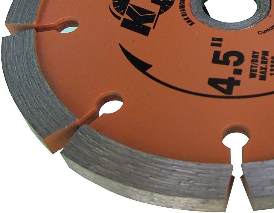 4.5" x .375'' Diamond Tuck Point Blade Fast Mortar Joints Removal ...