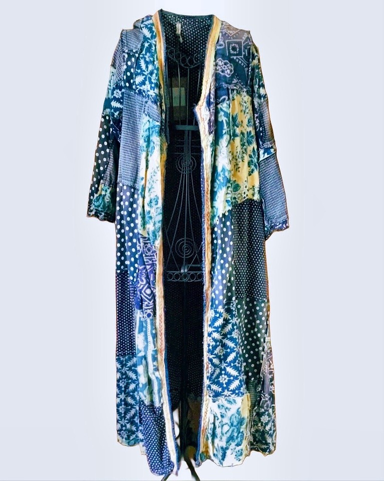 PATCHWORK RARE‼️ Magnolia Pearl quilted DUSTER | eBay