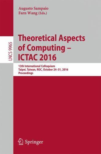 Lecture Notes in Computer Science Ser.: Theoretical Aspects of ...