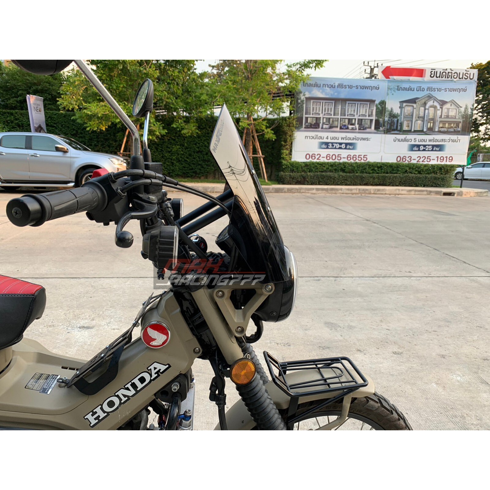 METER VISOR SHIELD BLACK WINDSHIELD WINDSCREEN HONDA TRAIL125 CT125 ...